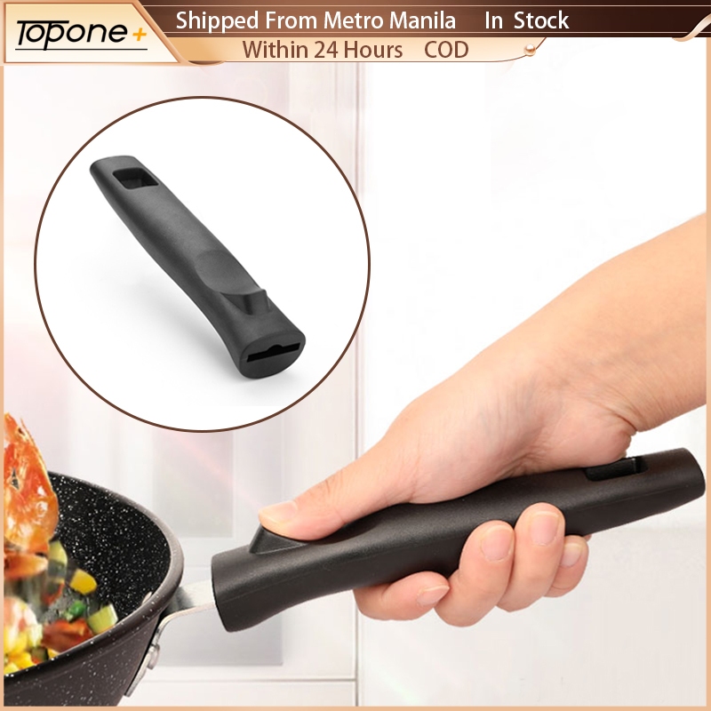 Wok Handle Frying Pan Handle Replacement With Screws Anti-Scald Thicken ...