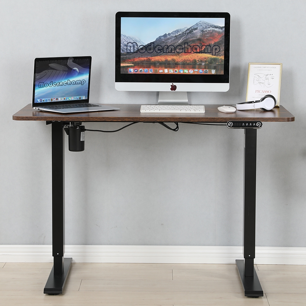 Mxtark 110cm Electric Standing Desk Table Adjustable Height Memory ...