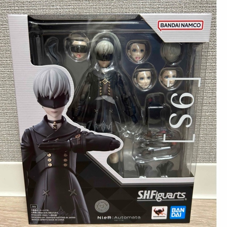 S.H.Figuarts [NieR: Automata Ver1.1a] (NieR Automata Ver1.1a) 9S Painted PVC & ABS posable ...