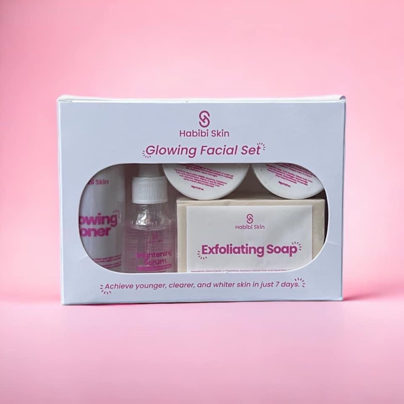 Habibi Skin Glowing Facial Set | Shopee Philippines
