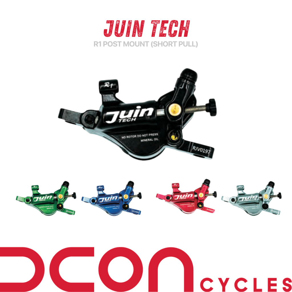 Juin Tech - R1 (Pair) Hybrid Hydraulic Post Mount Disc Brakes Short ...