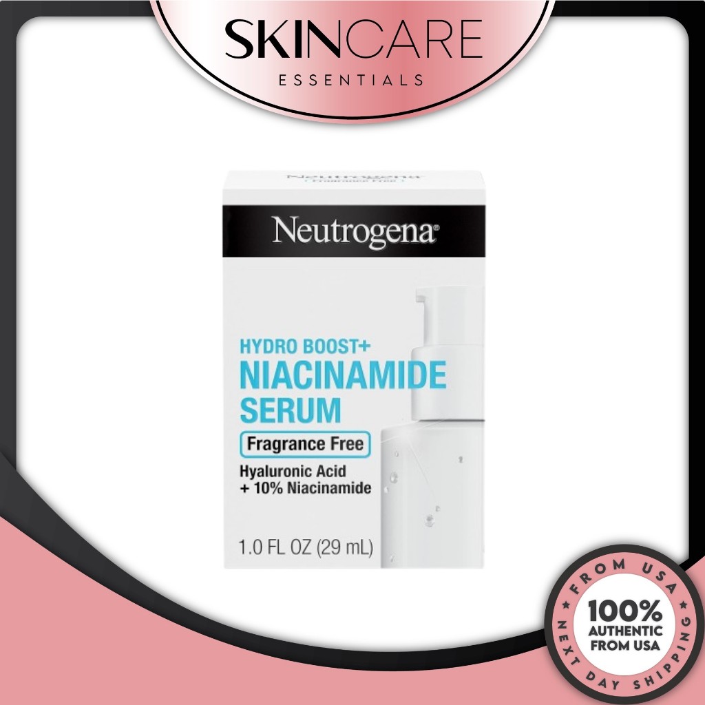 Neutrogena Hydro Boost + Niacinamide Serum with Hyaluronic Acid (29 ml ...