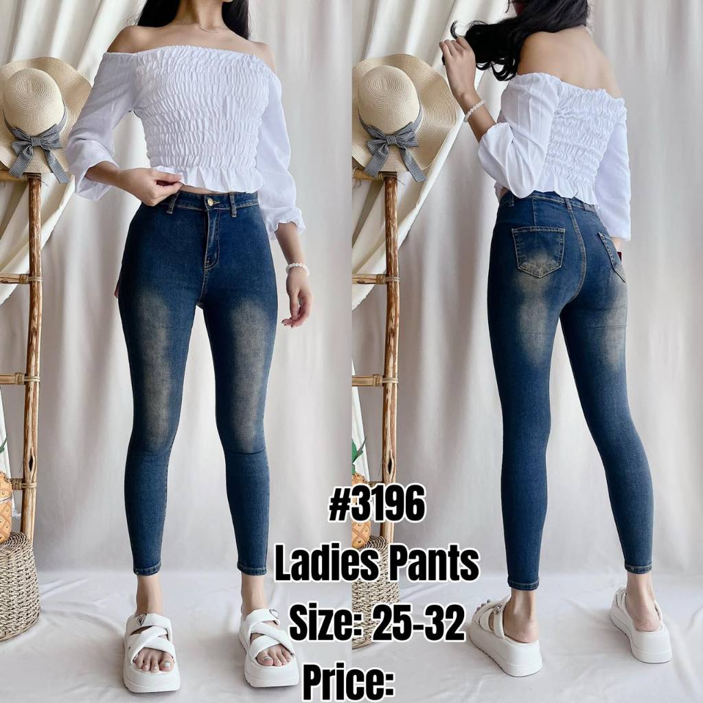 Emily Korean Classic Fashion Pants 3196 | Shopee Philippines