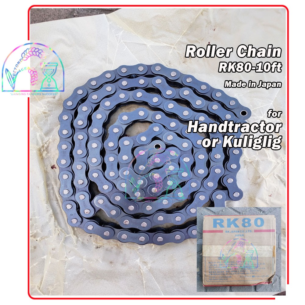 Roller Chain #80-10ft for Kuliglig / Transmission by RK Made in Japan ...