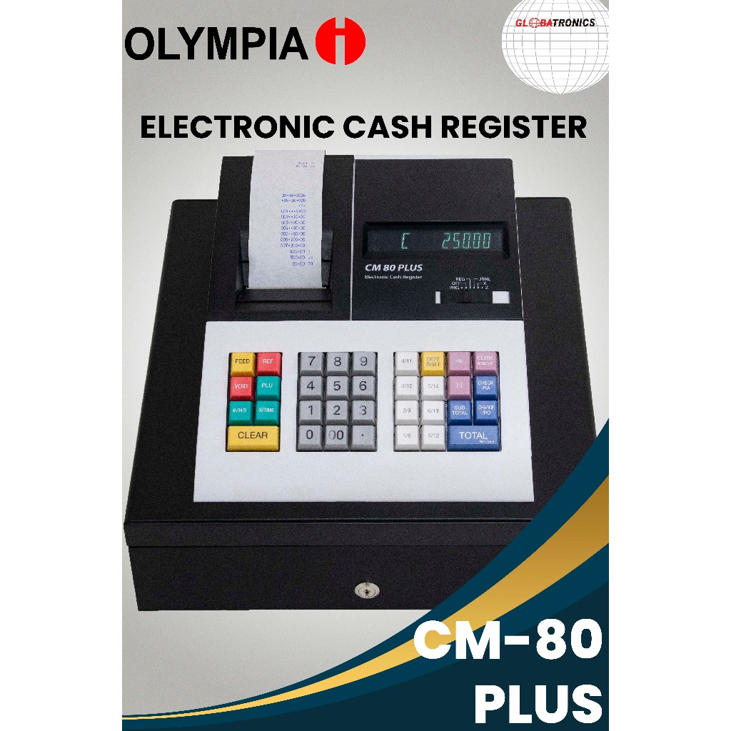 OLYMPIA CM-80 Plus Cash Register | Shopee Philippines