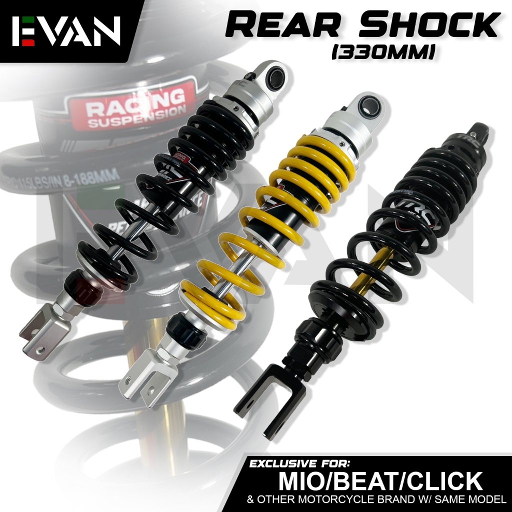 EVAN.PH TRC AI-TECH SERIES SUSPENSION for MIO/BEAT/CLICK 330mm | Shopee ...