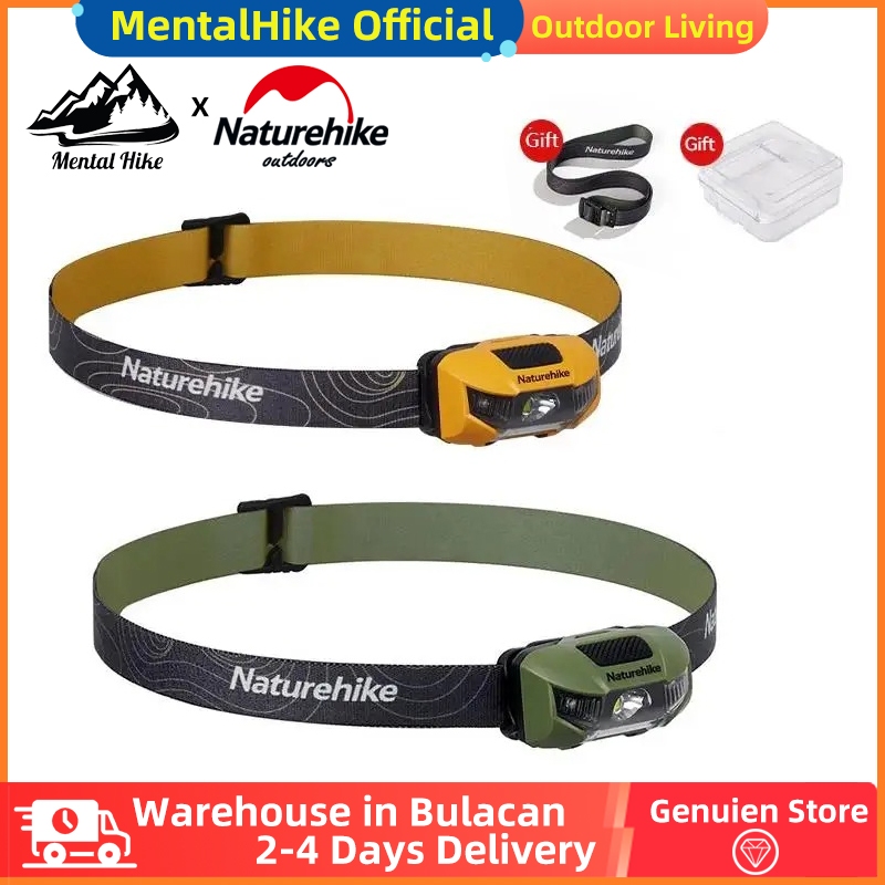 Naturehike Ultralight Headlamp Camping Headlight Head Lamp 4 Mode ...