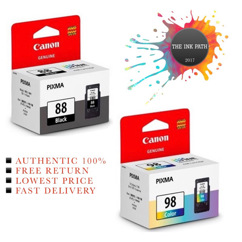 Genuine Canon PIXMA PG-88 or CL-98 ink cartridge | Shopee Philippines
