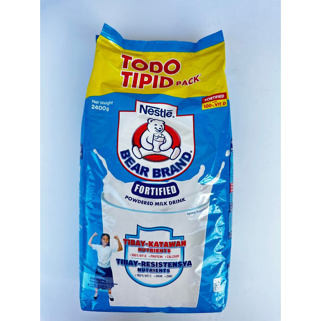 [Nestle] Bear Brand Fortified Powdered Milk Drink 2.4kg, 840g, 300g ...