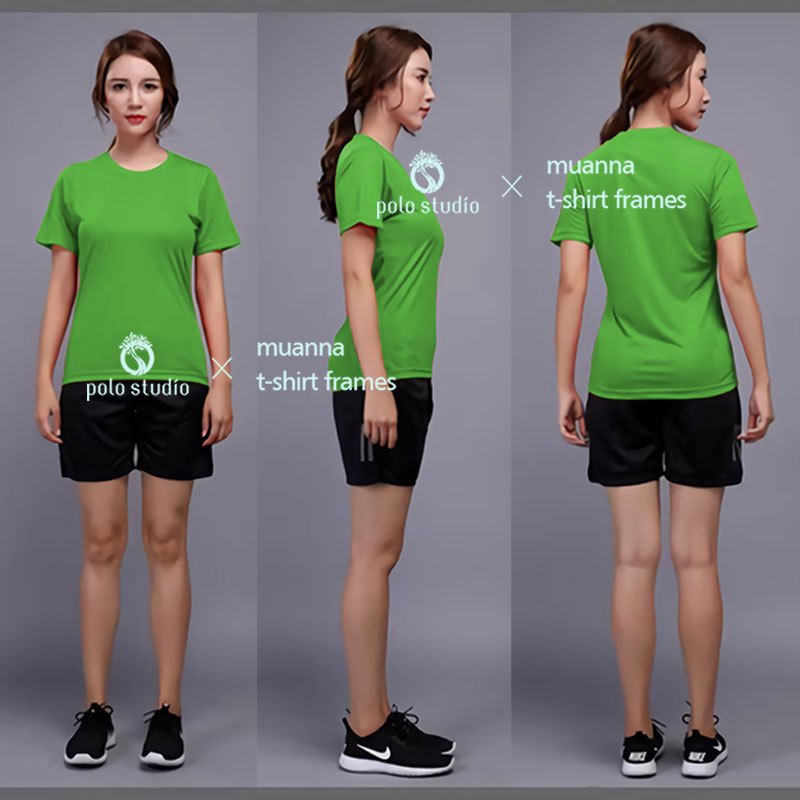 women classic active drifit tshirts unisex overruns plain white black ...