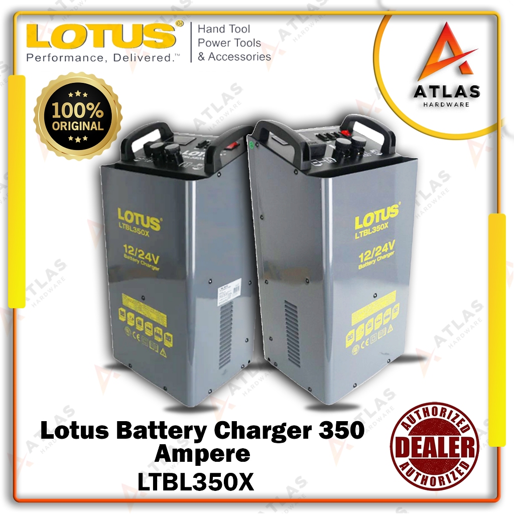 Lotus Battery Charger 350 Ampere LTBL350X Original! | Shopee Philippines