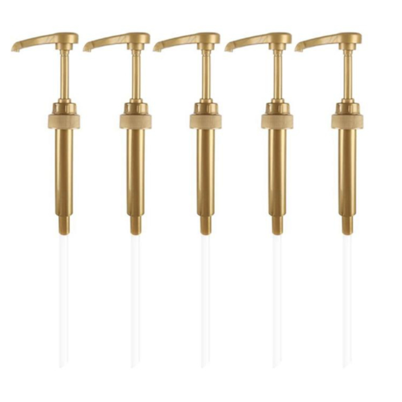 5 Pcs Coffee Milk Tea Dispenser Syrup Pump Black Liquid Dispenser for ...