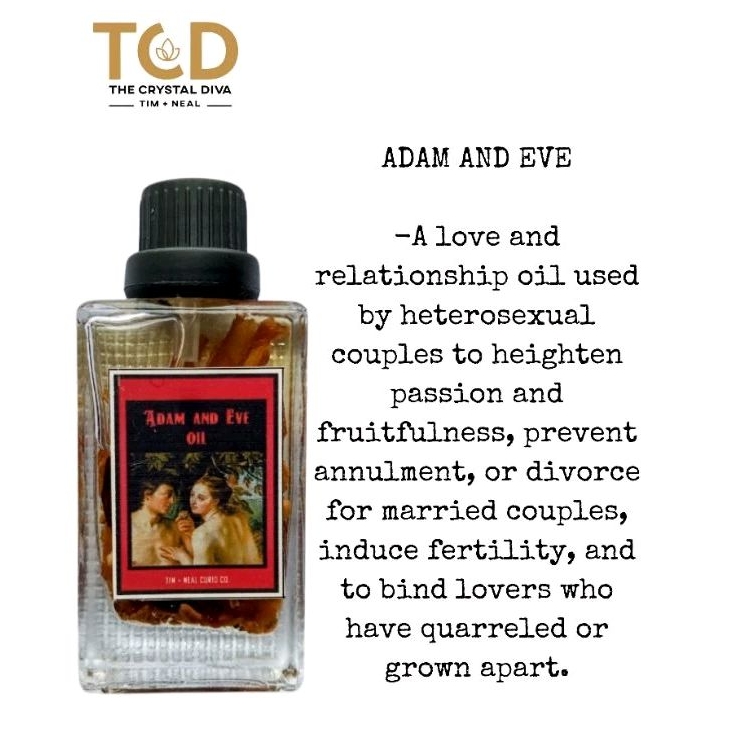 Adam And Eve Anointing Oil 30ml | Shopee Philippines