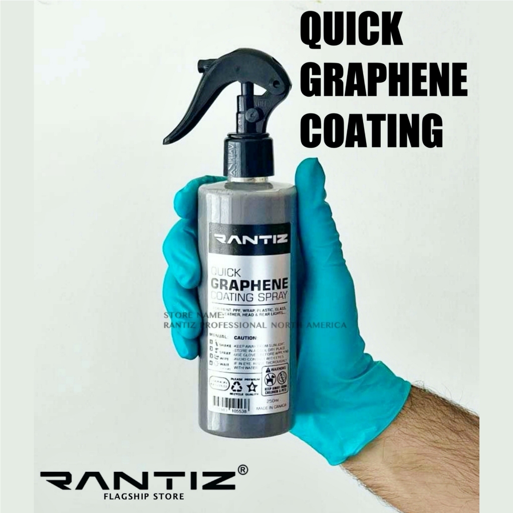 ORIGINAL RANTIZ QUICK GRAPHENE COATING SPRAY 250ML | Shopee Philippines