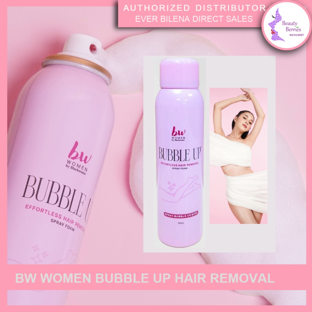 BW Women Bubble Up Effortless Hair Removal Spray | Shopee Philippines