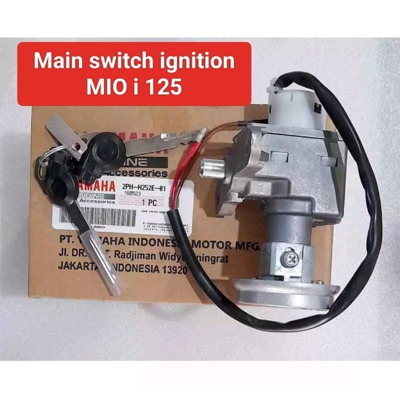 Main switch ignition MIO i 125 genuine YAMAHA | Shopee Philippines