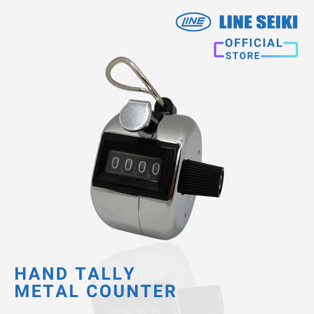 Line Seiki H-102 Hand Tally Counter 4 Digits (Metal) | Shopee Philippines