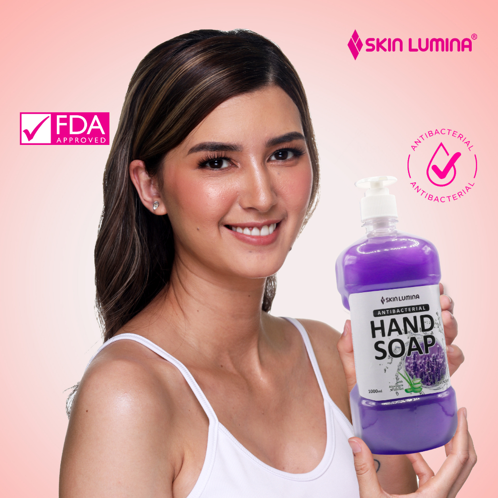 [FDA APPROVED] Skin Lumina Antibacterial Hand Soap w/ Aloe Vera Extract ...
