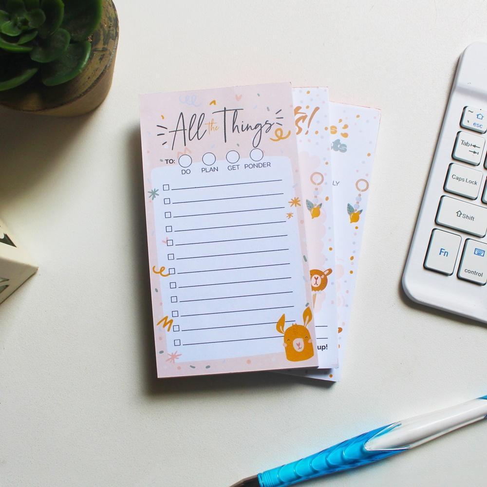 CUTE NIFTY NOTEPADS (30 sheets) | Shopee Philippines