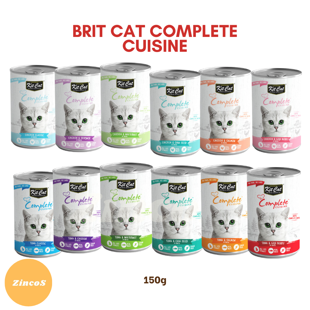Kit Cat Complete Cuisine 150g Wet Cat Food | Shopee Philippines