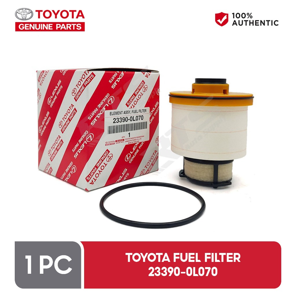 Toyota Genuine Fuel Filter Toyota Innova / Fortuner Hilux Hi-Ace 2016 ...