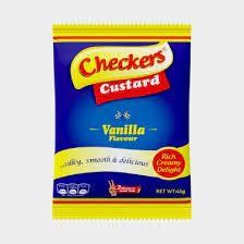 Checkers Custard checkers vanilla, 3in1, chocolate Flavour | Shopee ...