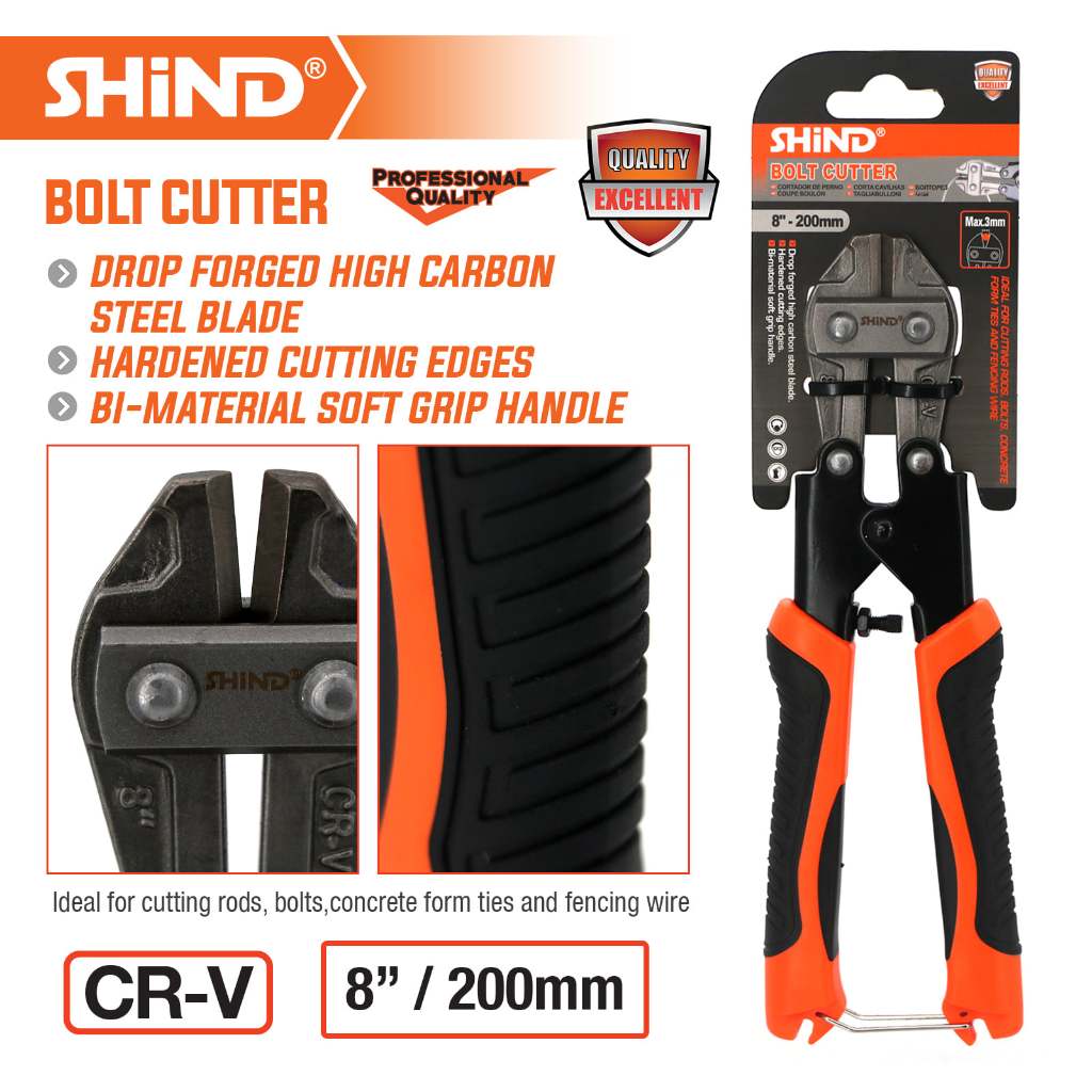 ShinD Bolt Cutter 8"/ bolt cutter/ home living tools | Shopee Philippines