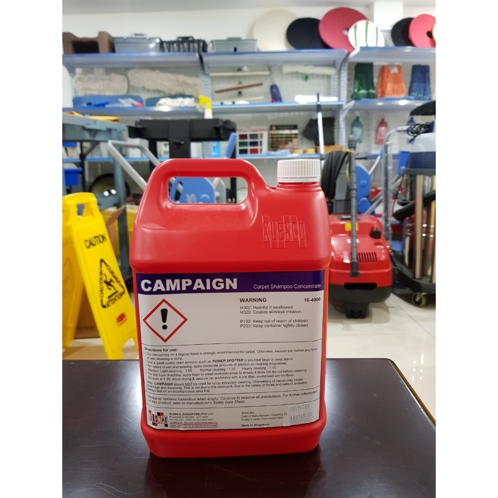 Klenco - Campaign High Foam Carpet Shampoo Concentrated Cleaning ...