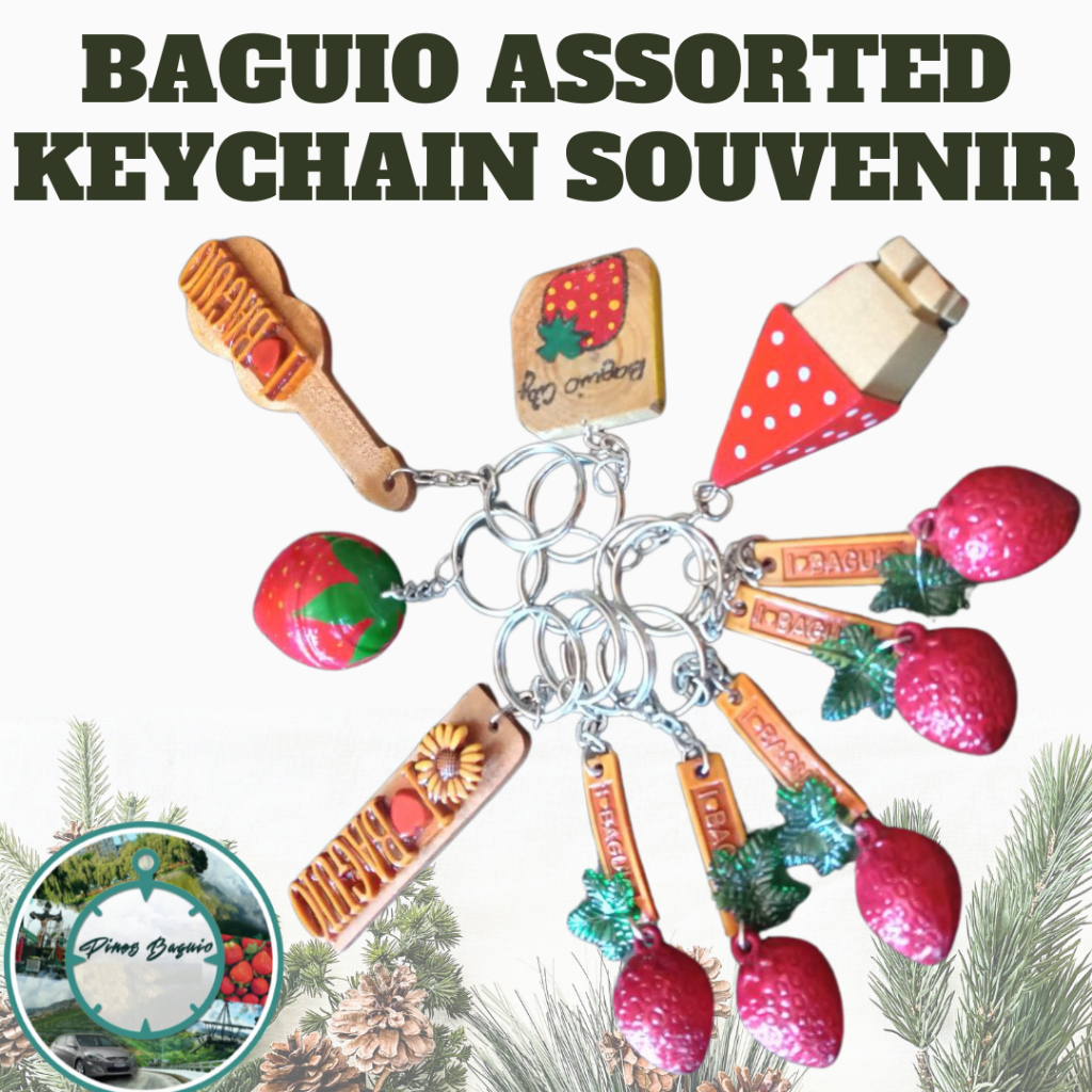 Baguio Assorted Keychain Souvenir Collection | Shopee Philippines