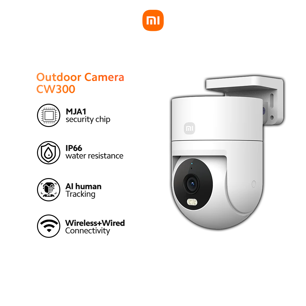 Xiaomi Outdoor Camera CW300 IP66 Water and dust Resistance Resolution ...