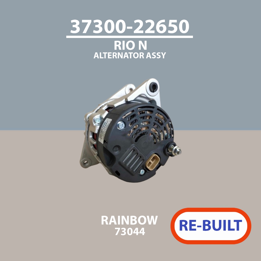 ALTERNATOR ASSY for KIA RIO N [REBUILT] Part #;37300-22650;3730022650 ...