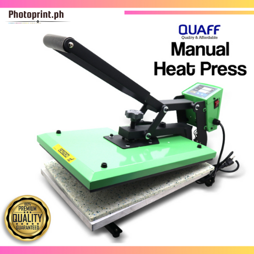 QUAFF A4 & A3 Manual Heat Press Machine Heavy Duty | Shopee Philippines