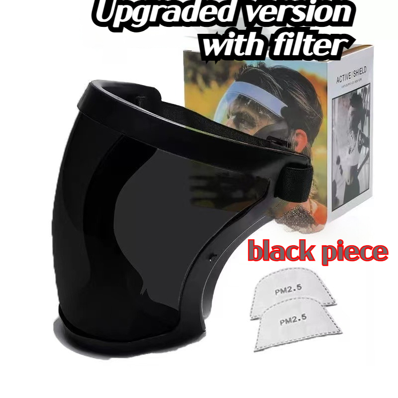 Transparent full face welding mask dustproof anti-fog mask safety ...