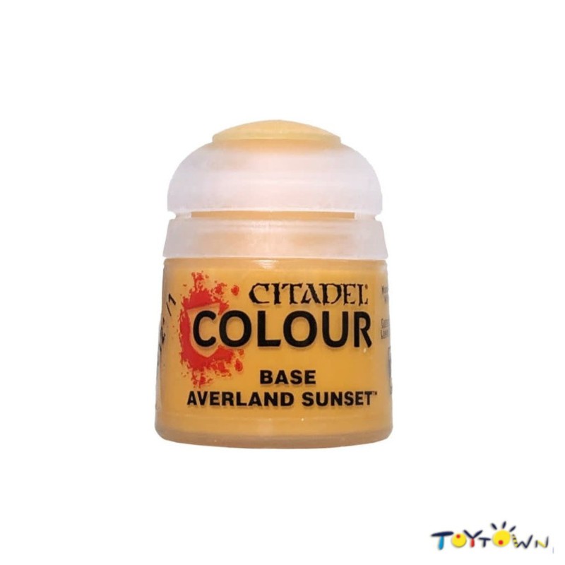 Warhammer Citadel Colour Paint Base: Averland Sunset 12ml | Shopee ...