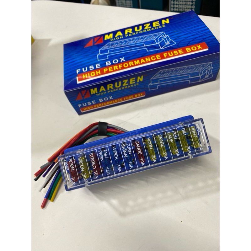 FUSE BOX PLUG IN TYPE 6 / 8 / 10 / 12 TERMINAL MARUZEN | Shopee Philippines