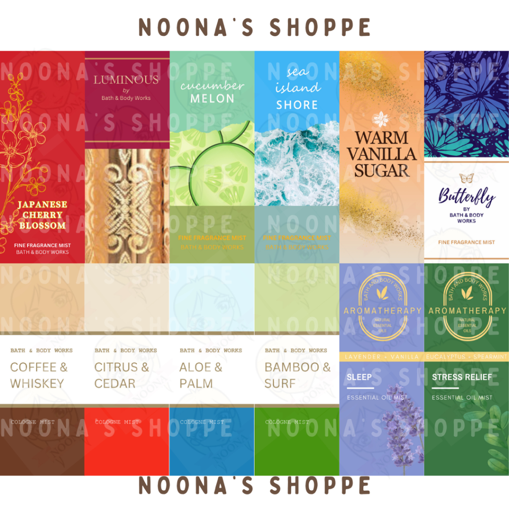 𝗣𝗔𝗥𝗧 𝟮 𝗗𝗘𝗖𝗔𝗡𝗧 𝗦𝗧𝗜𝗖𝗞𝗘𝗥𝗦 | BATH BODY WORKS BBW 5ML 10ML 30ML | Shopee ...