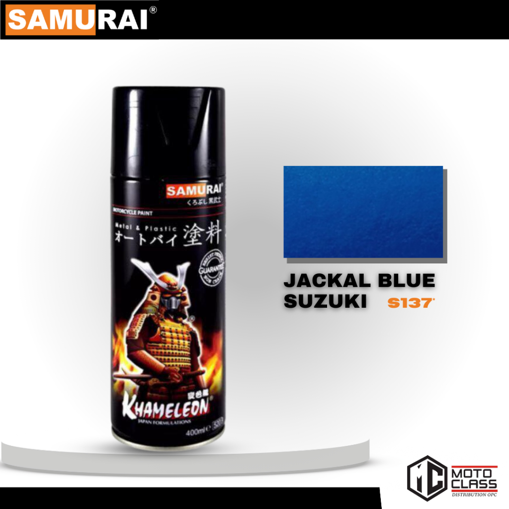 SAMURAI PAINT JACKAL BLUE SUZUKI S137* | Shopee Philippines