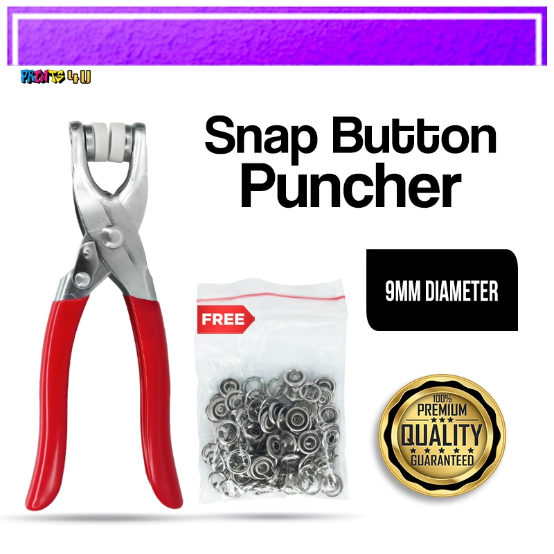 Snap Button Tool Kit Puncher and Snap button Bundle | Shopee Philippines