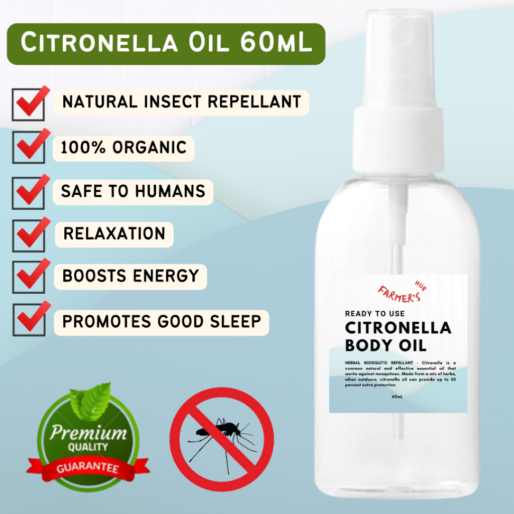 CITRONELLA Skin therapy Oil (mosquito repellant, Skin whitening, speeds ...