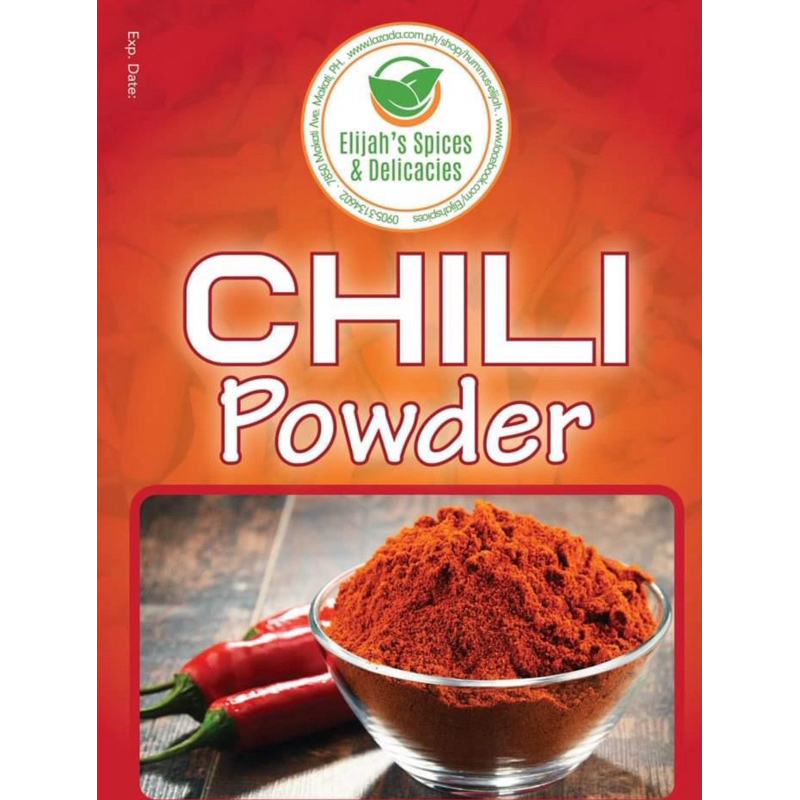 Chili Powder - 20g/50g/100g | Shopee Philippines