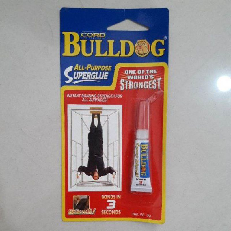 Bulldog All-purpose Super Glue Strongest Instant Bonding in 3 seconds ...