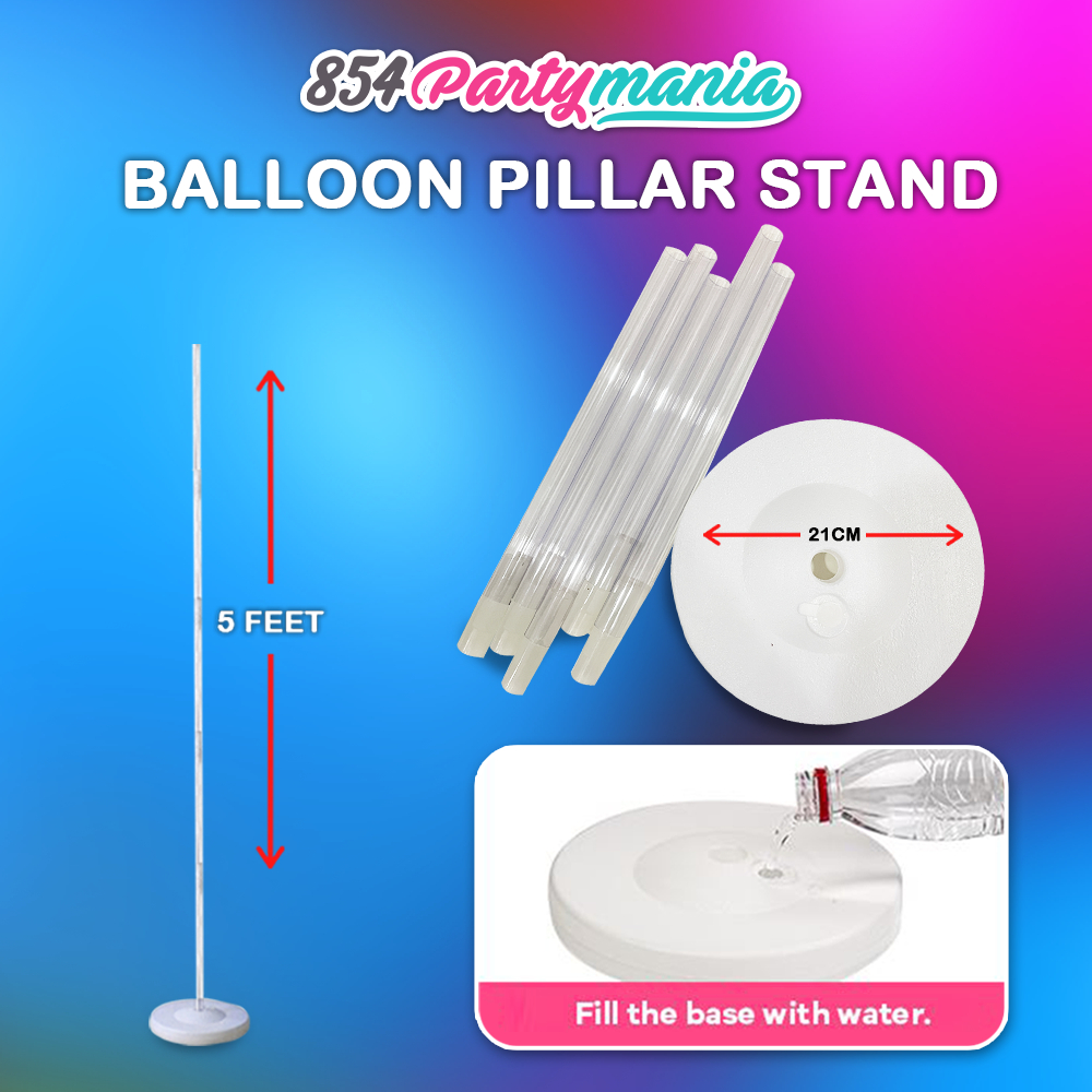 Balloon Pillar Stand balloon column balloon decoration stand 5 feet or ...