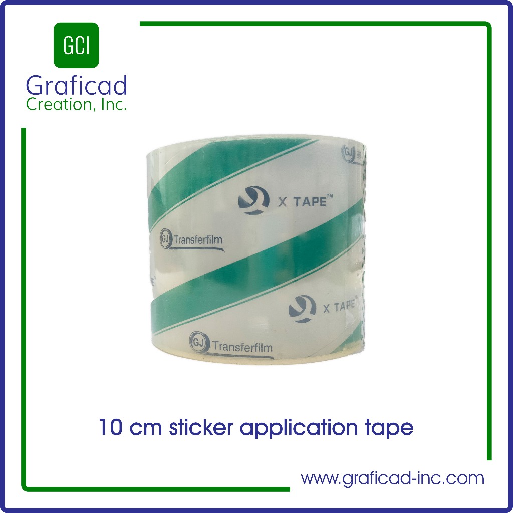 10 cm (4) Sticker Application Transfer Tape Lifter | Shopee Philippines