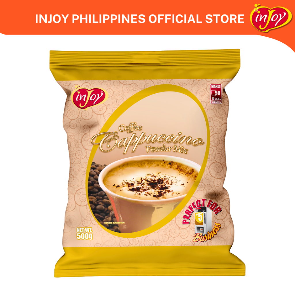 inJoy Cappuccino Powder 500g | Shopee Philippines