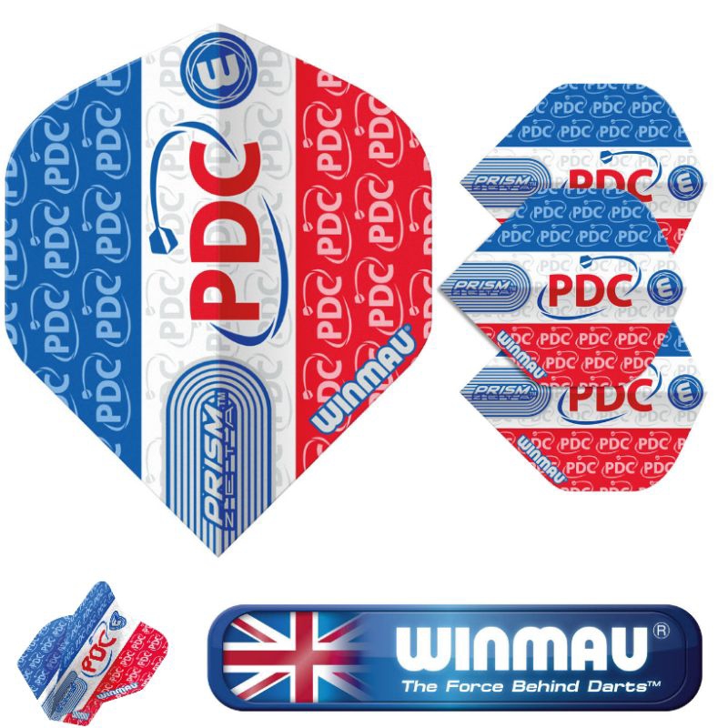 PRISM ZETA PDC V2 STANDARD DART FLIGHTS BY WINMAU | Shopee Philippines
