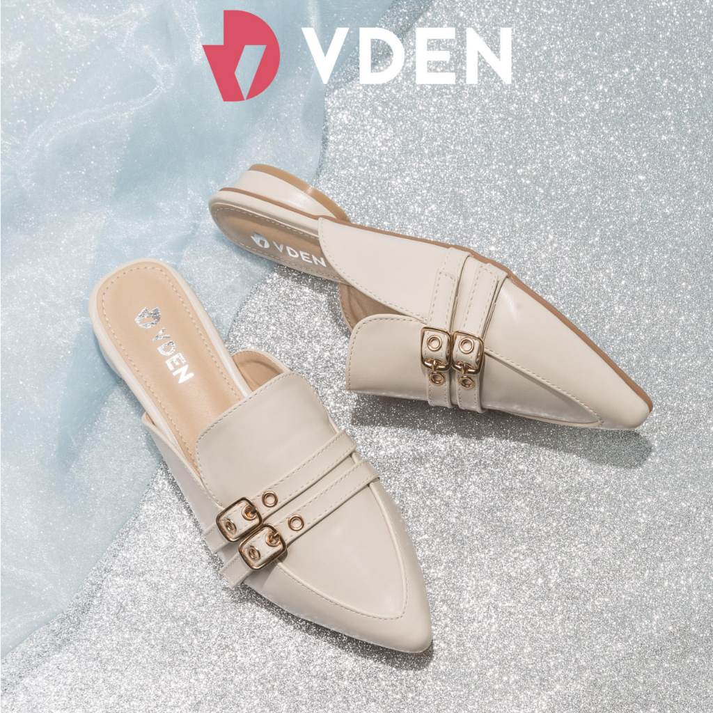 VDEN Elegant half shoes Pointed mules Add 1 Size 886-88 ( 2cm Heels ...