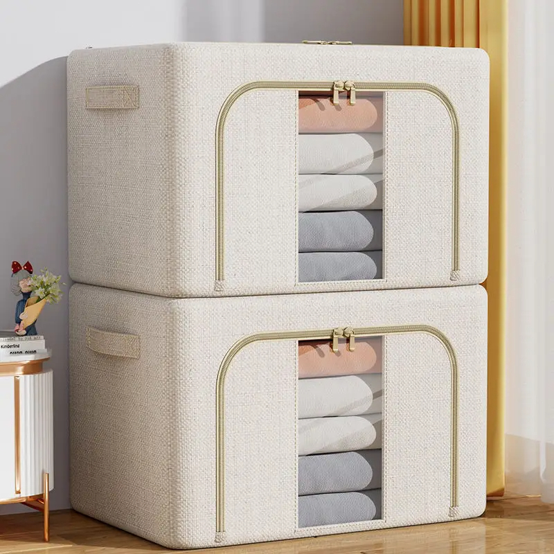 Folding storage box quilt storage box clothes storage box wardrobe home ...