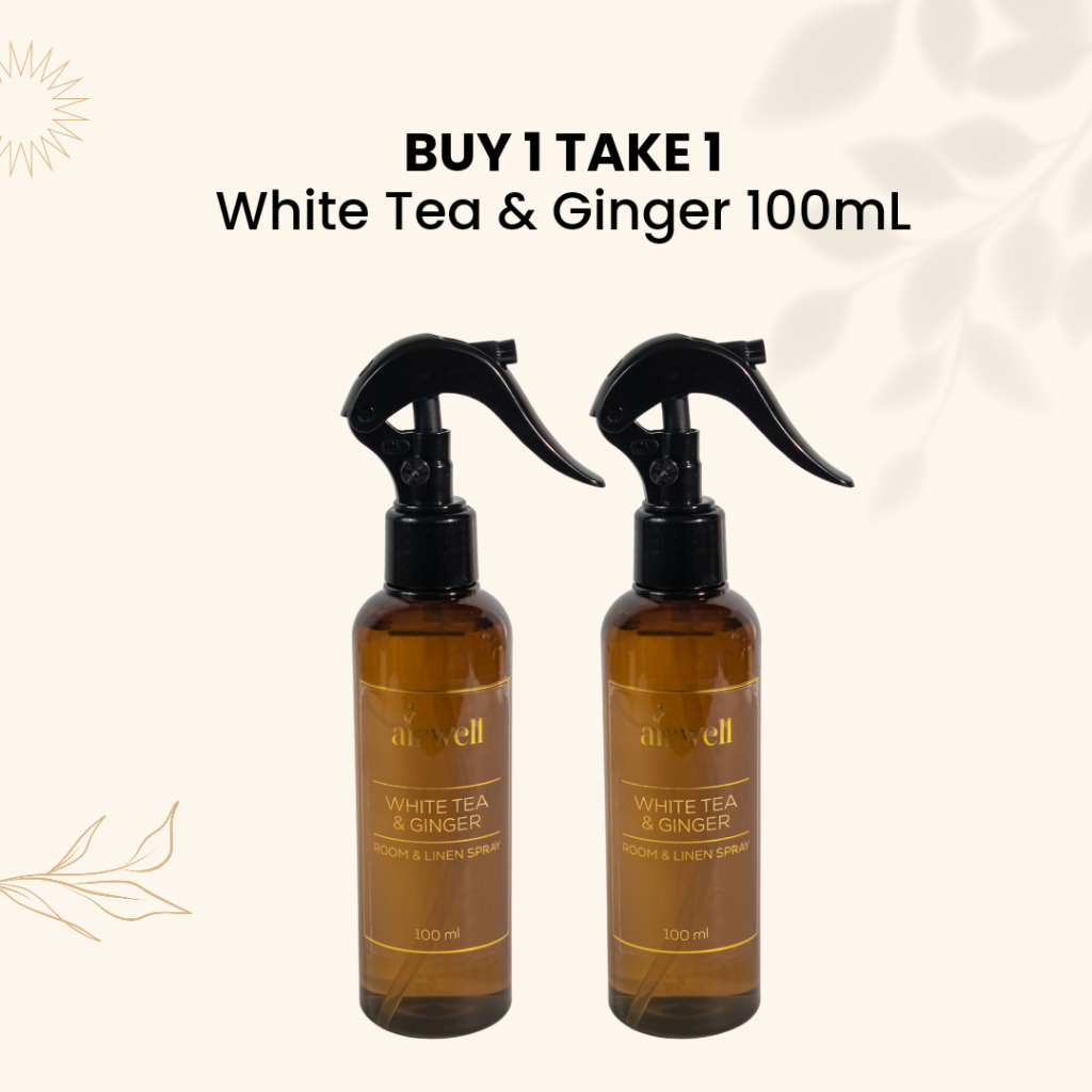 Airwell Buy 1 Take 1 Room Car Linen Spray (100ml) | Anti-Bacterial ...