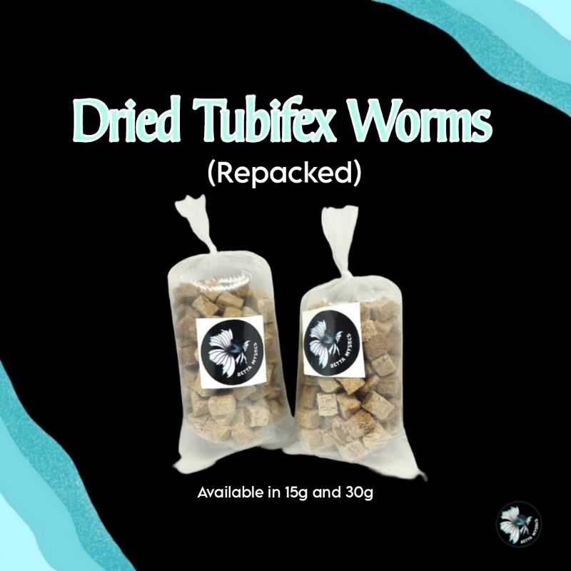 Repacked Freeze Dried Tubifex Worms | Shopee Philippines