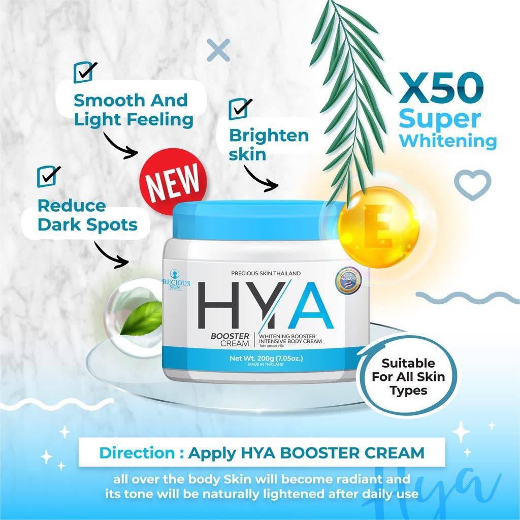 Precious Skin Thailand HYA Booster Cream 200g | Shopee Philippines